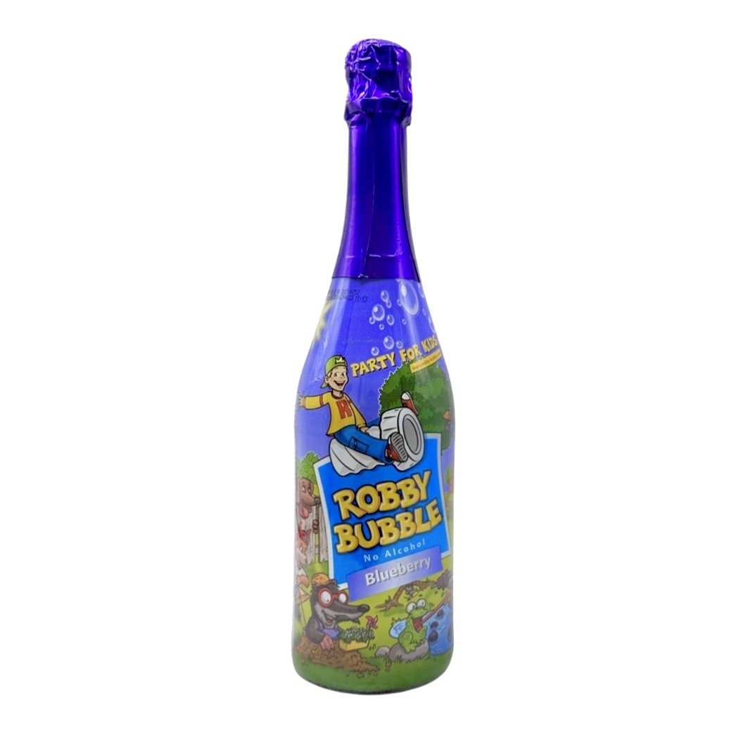 Robby Bubble Blueberry sýtený nealkoholický nápoj ochutený 0,75 l ...